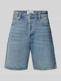 Jack & Jones Loose Fit Jeansshorts mit Eingrifftaschen Modell TONY