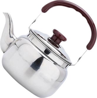 BESTONZON Teekessel Wasserkessel 1000ml Wasserkocher Induktion Flötenkessel Edelstahl Teekanne Pfeifkessel Pfeifenkessel Kaffeekanne Pfeifender Kessel Küche Gas