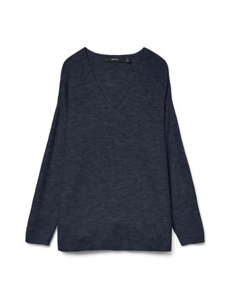 Vero Moda VMCREWLEFILE LS V-Neck Blouse NOOS