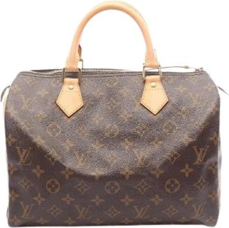 Louis Vuitton Pre-owned Speedy 30 Monogram Handbag - Femme - Pre-owned - Brun - Taille: ONE Size