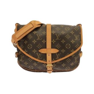 Louis Vuitton Pre-owned Saumur Monogram Schultertasche - - Pre-owned - Damen - Braun - ONE SIZE