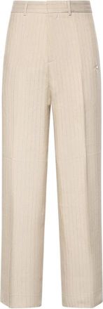 Amiri Homme, Pantalons, Beige, Taille: L Pantalon Tailleur Ray&eacute;