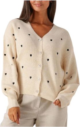 Y.A.S Y.a.s, Damen, Strickwaren, Beige, LGr&ouml;&szlig;e