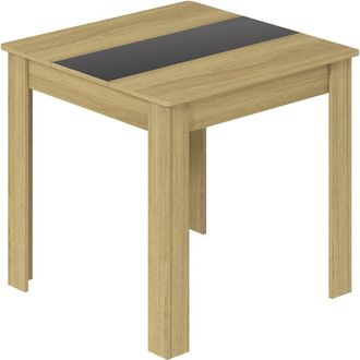 VCM Table &agrave; manger Table de cuisine 80x80 Disalo H. 75 x B. 80 x T. 80 cm
