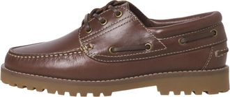 Jack & Jones Herren Jfwbrooklyn Leather Boat Shoe, Cognac, 45 EU