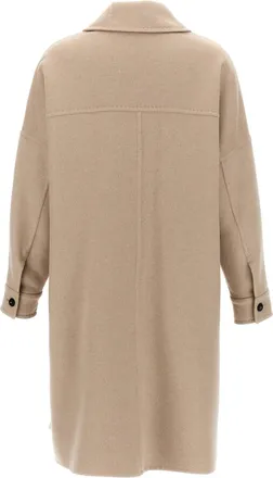 Max Mara Double Cashmere Coat - Beige