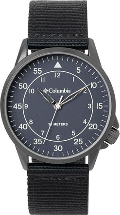 Columbia Viewmont Armbanduhr f&uuml;r Herren/Damen Unisex, Leder, Sport (Blau/Schwarz)