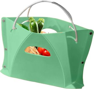 Generic Klappbarer K&uuml;chenhocker,Leichtgewichtige Aufbewahrungstasche Mit Integriertem Tragegurt - Zusammenklappbarer Hocker,F&uuml;r Zuhause Wohnheim Garten Klasse