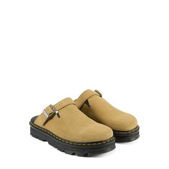 Dr. Martens Mules en cuir su&eacute;d&eacute;