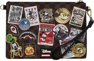 Sprayground Sprayground, Femme, Sacs, Multicolore, Taille: ONE Size Mickey Mouse Global Mogul Crossover Clutch