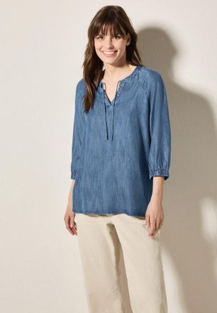 Cecil Klassische Bluse mit 3/4 &Auml;rmeln