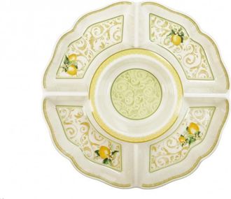 Brandani Zitronen Porzellan Vorspeisen Durchmesser 27 cm