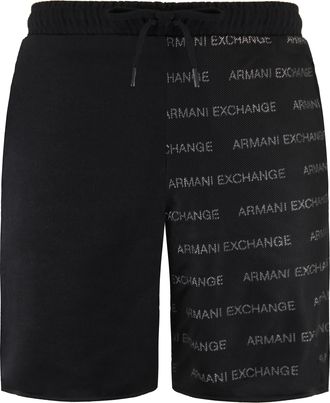 A|X Armani Exchange Herren Schwarz/Grau Shorts