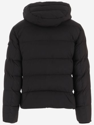 Moorer Mens Jacket Brett Technical Fabric Black External: Polyester