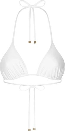 Dolce & Gabbana Femme, Maillots de bain, Blanc, Taille: 40 FR Haut de Bikini Blanc Triangle avec