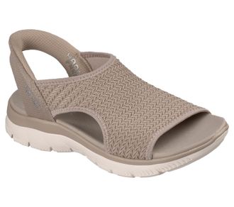 Skechers Damen Summits Sandal Sweetly Evolved, Taupe, 36 EU