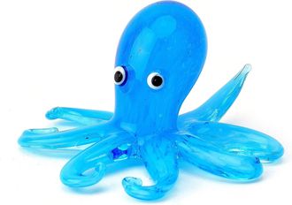 Widdop and Co Objets Dart Miniature Glass Figurine - Octopus