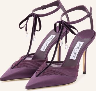 Jimmy Choo London Slingpumps Afia 100 lila