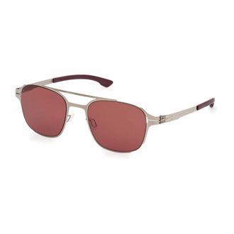Ic! Berlin Lunettes de soleil Eden - unisex - Accessoires - Gris - Taille: 52 MM