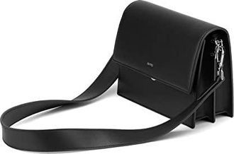 JW PEI Mini Flap Sac bandoulière pour femme - Noir