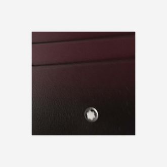 Montblanc Mens Card Case With 6 Compartments Leather Accessory