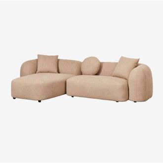 Sklum Sklum - Modulares Sofa mit linker Chaiselongue aus 2 Teilen in Chenille Coco