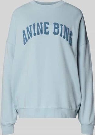 Anine Bing Oversized Sweatshirt mit Logo-Detail