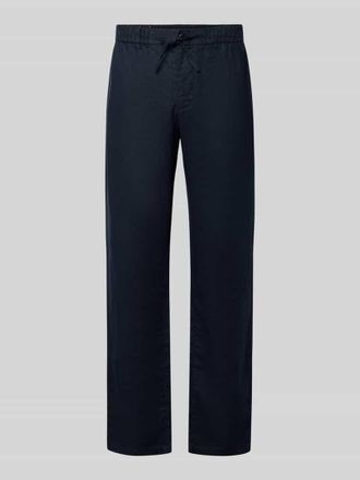 GANT Regular Fit Leinenhose mit elastischem Bund