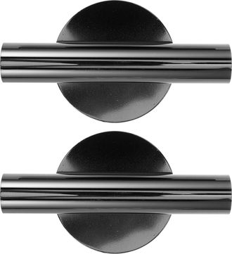 BESPORTBLE 2 St&uuml;ck Wandvase aus Metall mit Klebehalterung Moderne H&auml;ngevase f&uuml;r Trocken und Kunstblumen Skandinavische Wanddekoration