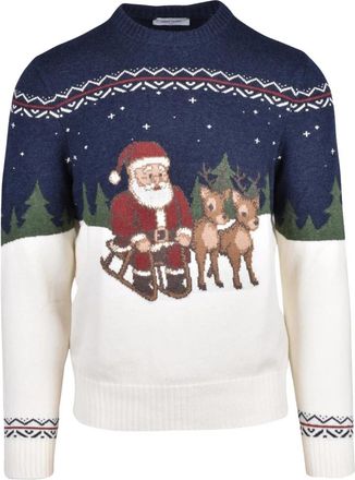 Gran Sasso Pullover mit Rundhalsausschnitt - - Knitwear - Herren - Mehrfarbig - XL