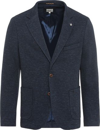 Camel Active Herren Casual Sakko aus einem Baumwolljersey, Dunkelblau, 27