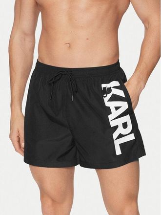 Karl Lagerfeld Badeshorts A1M46013 Schwarz Regular Fit