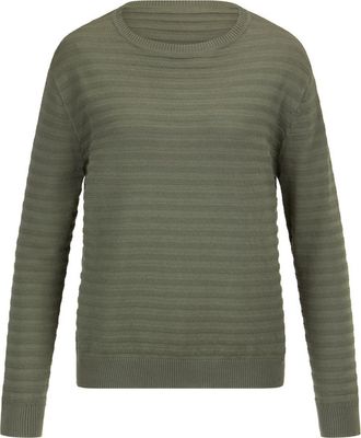 Peter Hahn Rundhals-Pullover aus 100% SUPIMA-&shy;Baumwolle Peter Hahn gr&uuml;n