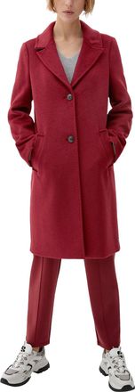 s.Oliver Wollmix-Mantel mit Reverskragen