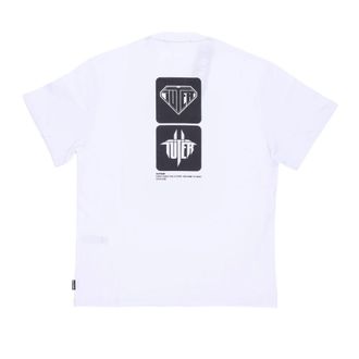 Iuter Wei&szlig;es Crew Neck Kurzarm Tee - - Tops - Herren - Wei&szlig; - XL