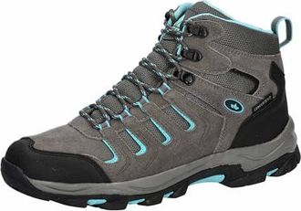 Lico Manaslu Bottes de Trekking Montantes Unisexes, Gris/Noir/Turquoise, Taille 40 EU, Gris, Noir, Turquoise, 40 EU