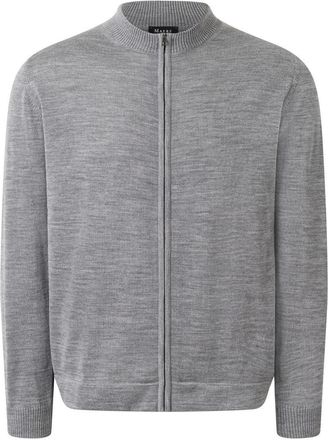 Maerz Strickjacke Zip 1/1 Arm