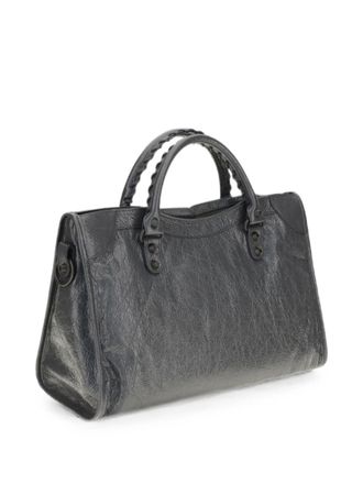 Balenciaga Le City Shoulder Bag - Charcoal grey