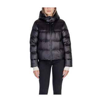 Peuterey Schwarze Polyamid Damenjacke & Mantel - - Jackets - Damen - Schwarzk - L