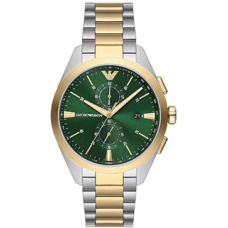 Emporio Armani Claudio Watch - - Accessories - Herren - Grau - ONE SIZE