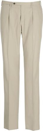 Incotex Homme, Pantalons, Beige, Taille: L Straight Pantalons