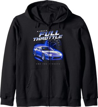 Trendy Apparel Always Full Throttle Own The Streets JDM Kapuzenjacke