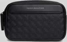 Tommy Hilfiger Kulturbeutel/ Kosmetiktasche mit Logo-Schriftzug Modell MODERN MONOGRAM WASHBAG
