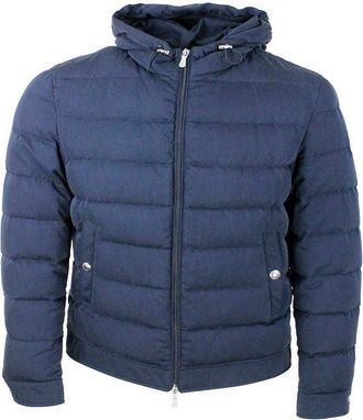 Eleventy Blouson Rembourr&eacute; - Bleu