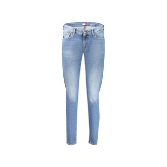Tommy Hilfiger Baumwoll-Slim-Fit-Jeans - - Jeans - Damen - Blau - W27 L32