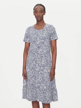 Olsen Kleid f&uuml;r den Alltag 13002035 Blau Regular Fit