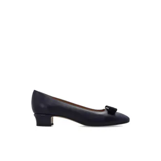 Ferragamo Femme, Chaussures, Bleu, Taille: 37 EU Vara 2.0 Escarpins