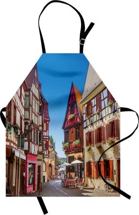 Abakuhaus Stadt Alte Häuser Kochschürze, Colmar Frankreich Stadt, Höhenverstellbar Maschienenwaschbar Kein verblassen, Mehrfarbig