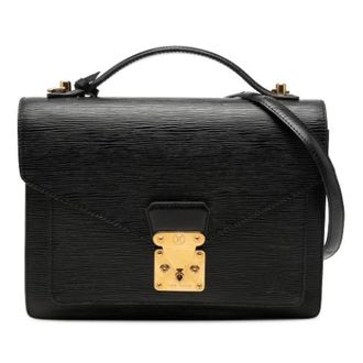 Louis Vuitton Sac Monceau Pre-owned - Femme - Pre-owned - Noir - Taille: ONE Size