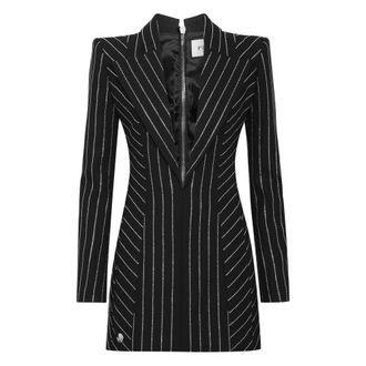 Philipp Plein Femme, Robes, Noir, Taille: 36 FR Short Dress